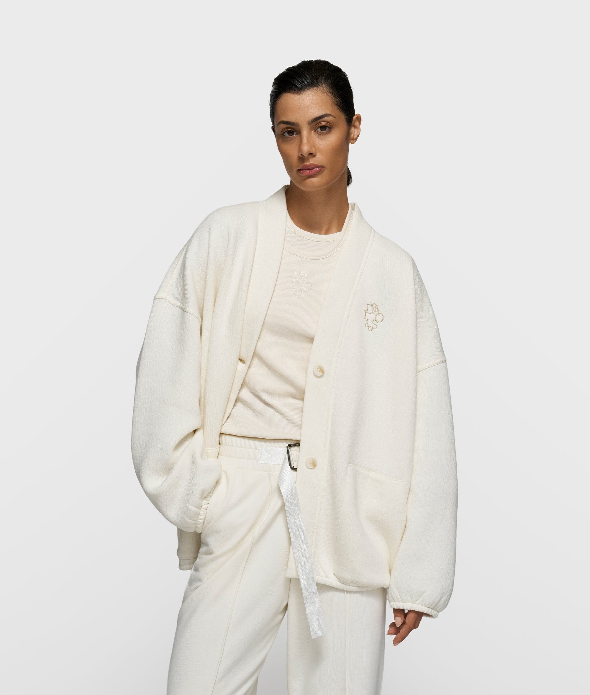 baseball cardigan | pearl | 10DAYS | Official Online Store